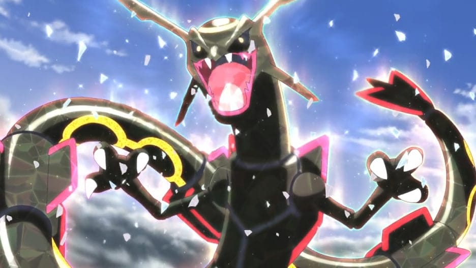 Pokémon Rayquaza Cromatico Shiny Rayquaza Protagonista Dei Nuovi