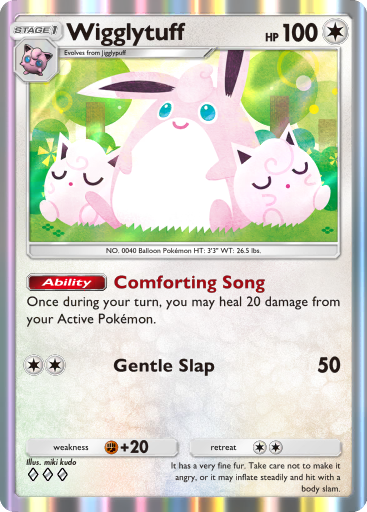 Wigglytuff Card